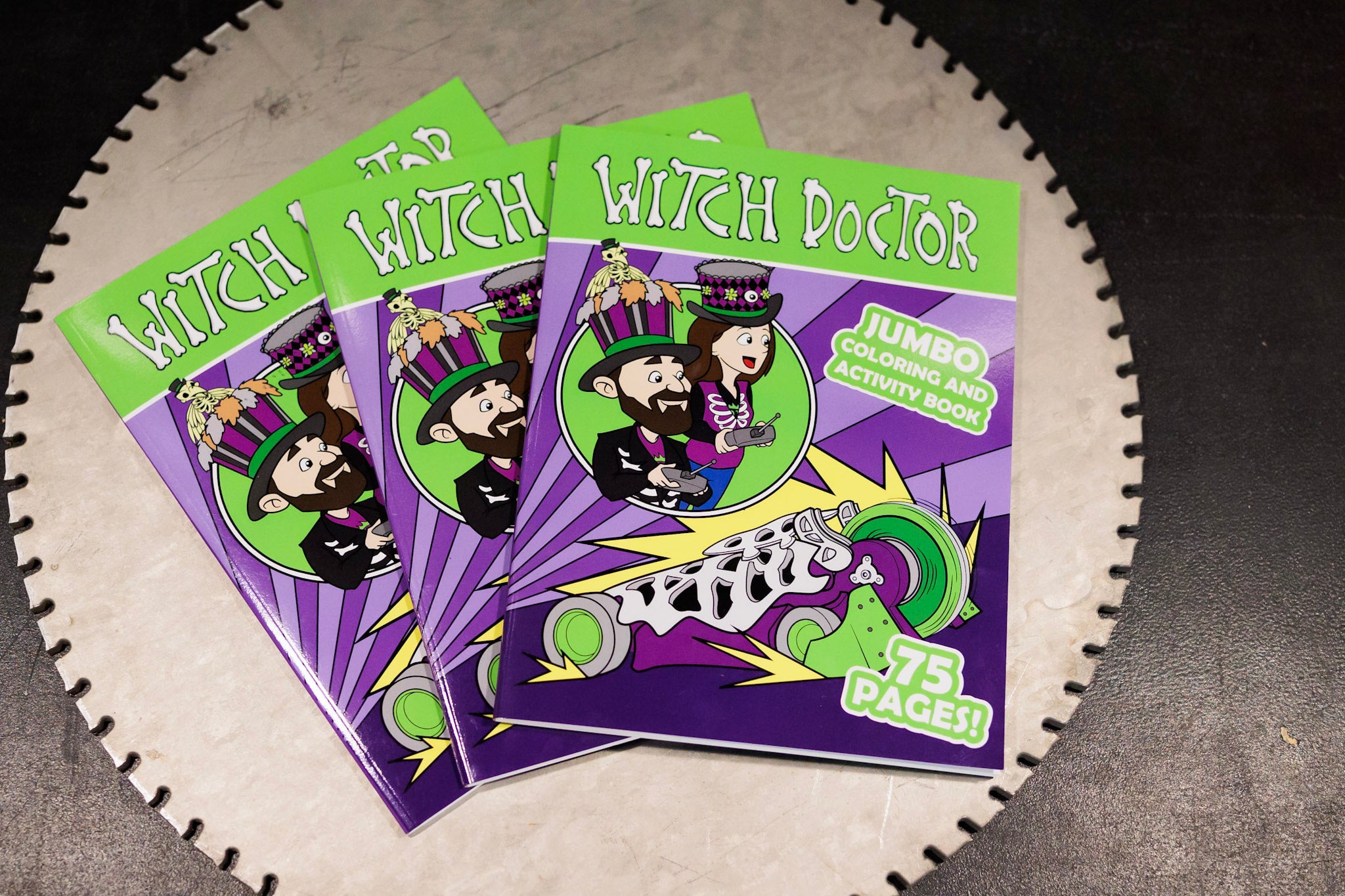 Witch Doctor Coloring Book BattleBots Store witch-doctor-coloring-book-battlebots-store