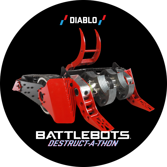 Bot Decal - Diablo | BattleBots Store Bot Decal - Diablo | BattleBots Store
